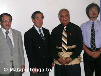 New Japanese Ambassador visits Vaiola Hospital | Matangi Tonga