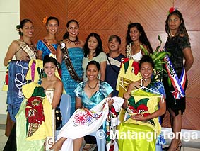 Tongan designer presents gowns to Miss South Pacific girls | Matangi Tonga