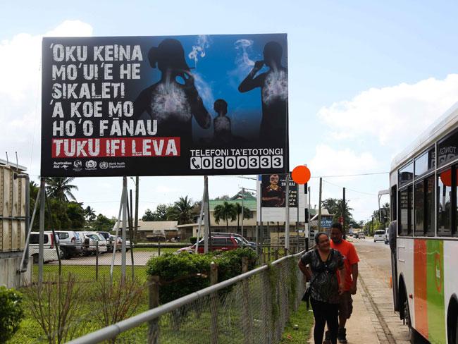 Alarming statistics drive Tonga's "Quit smoking Now!" campaign ...