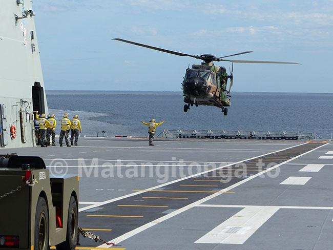 Two Australian Navy ships visit Tonga | Matangitonga