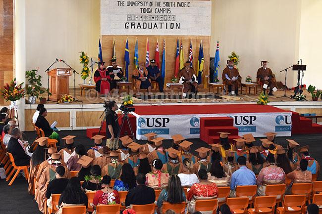 80 graduates in USP Tonga graduation ceremony | Matangitonga