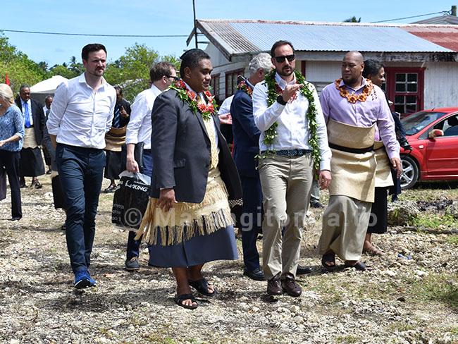 Crown Prince plants mangrove in climate change action | Matangitonga