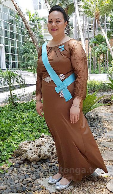 Princess Angelika represented Tonga at coronation of Thai king ...