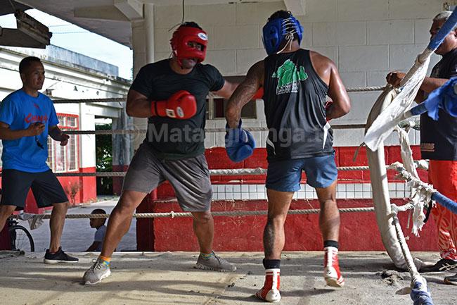Grilling routine for boxers ahead of Samoa | Matangitonga