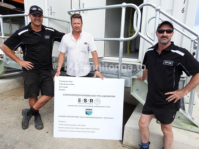 New container labs for Vaiola Hospital | Matangitonga