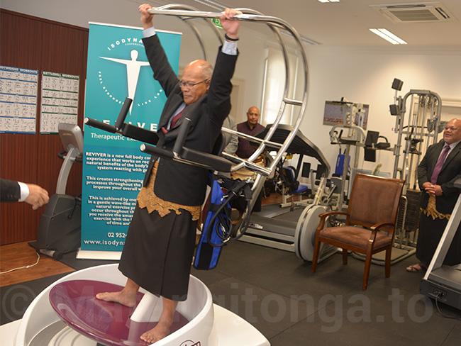 Tongan inventor launches fitness “Revivor” | Matangitonga