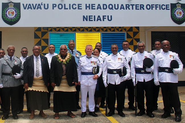 King opens new Vava‘u Police Station | Matangitonga