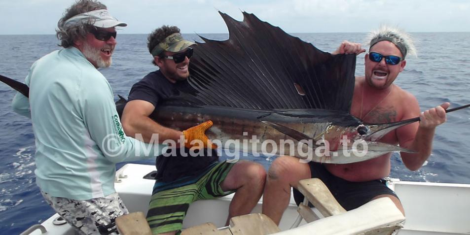 Women top anglers in Tongan International Billfish Tournament ...