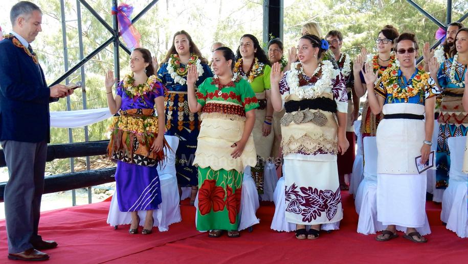 New U.S. Peace Corps volunteers sworn-in | Matangi Tonga