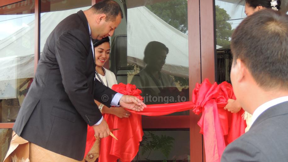 King opens multi-million Retirement Fund Building | Matangi Tonga