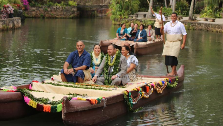 King and Queen honoured at Tonga Village opening in Hawaii | Matangi Tonga