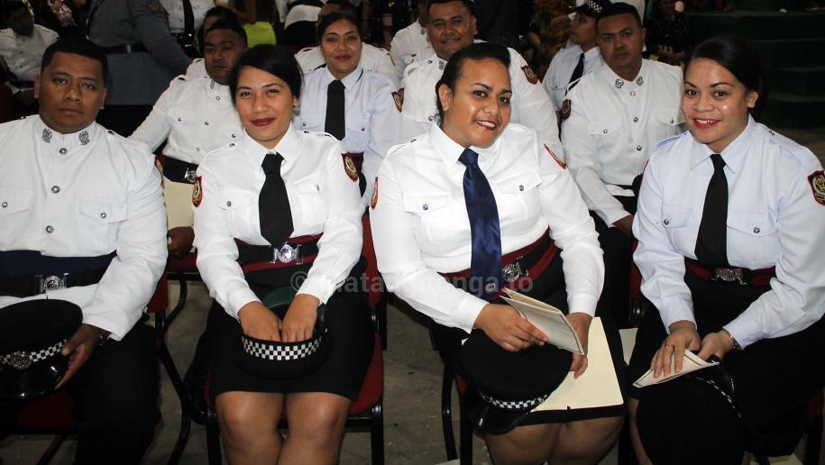 Graduates receive first Policing Diplomas | Matangi Tonga
