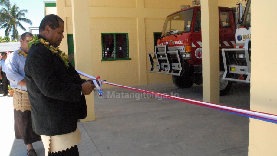 New Fire Station opens in Ha’apai | Matangi Tonga