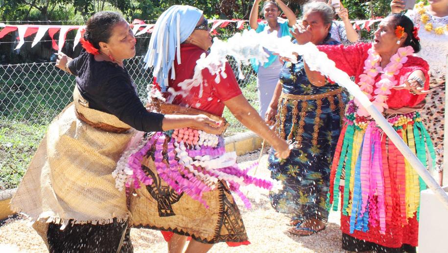 Folaha Village celebrates upgraded water supply system | Matangi Tonga