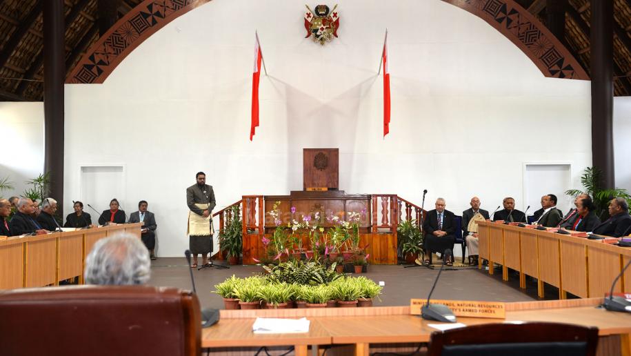 Start – Stop for the Tongan Parliament | Matangi Tonga