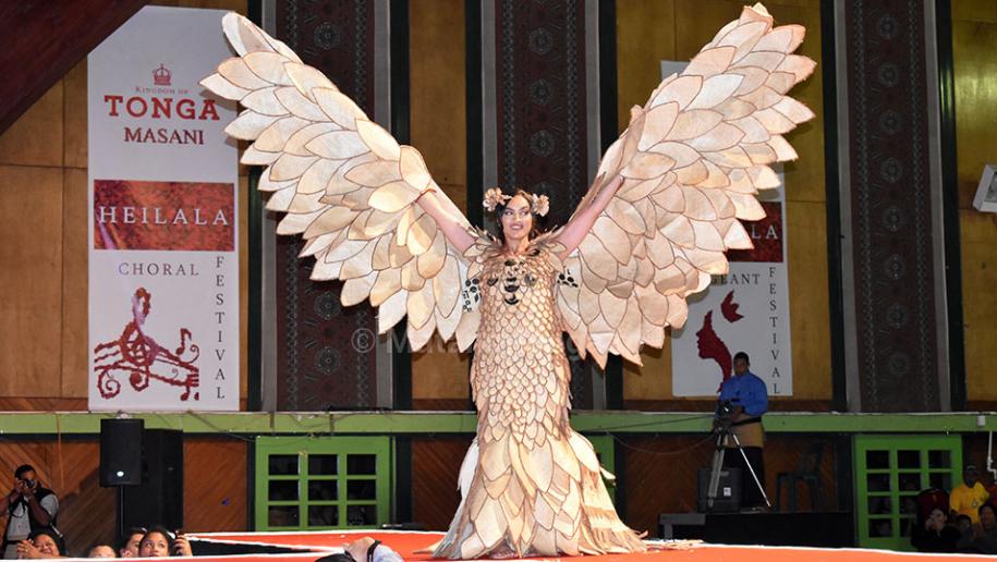 Unique island creations at Miss Heilala show night | Matangi Tonga