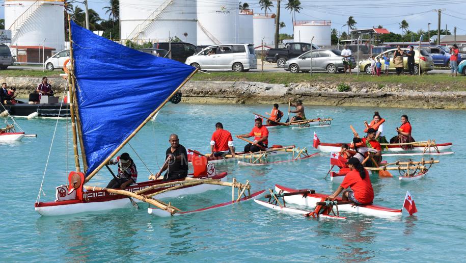 25 traditional canoes on show for King Tupou VI | Matangi Tonga