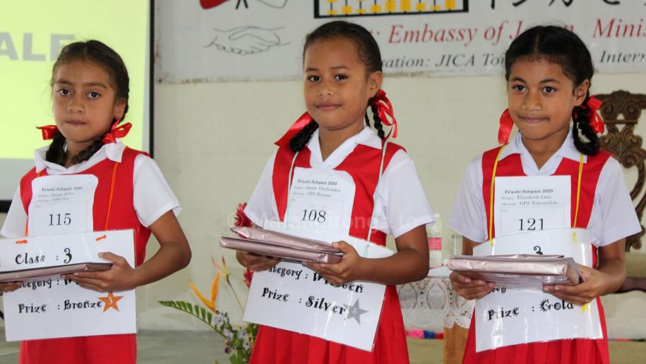 Tokomololo GPS wins Hihifo soroban competition | Matangi Tonga