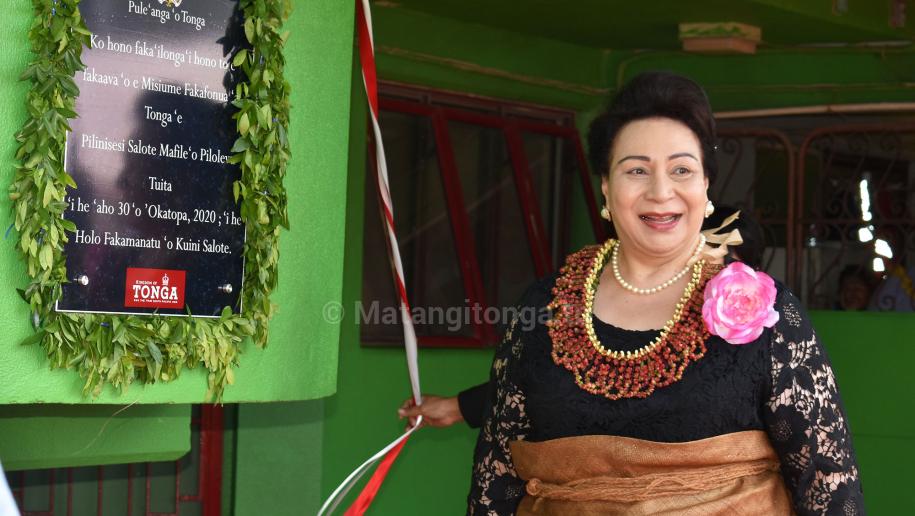 Princess Pilolevu opens National Museum | Matangi Tonga
