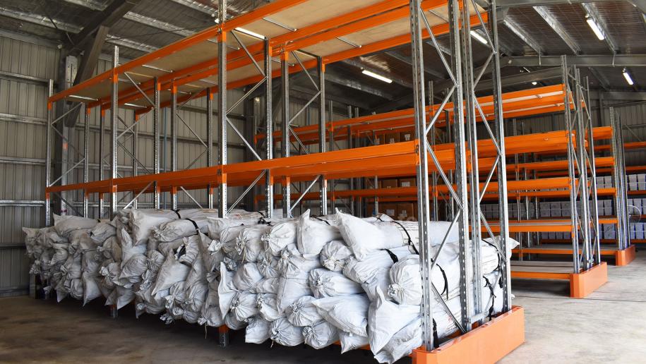 New warehouse for National Emergency Management Office | Matangi Tonga