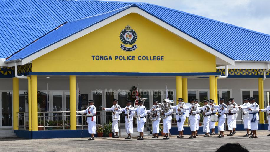 King commissions new Police training block | Matangi Tonga