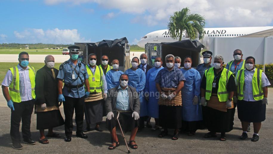 First batch of COVID-19 vaccine arrives in Tonga | Matangi Tonga