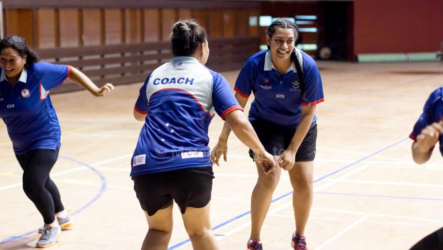 Netball coach and umpire training | Matangi Tonga