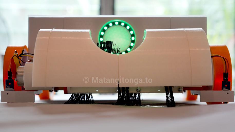 Locally manufactured robot prototype showcased | Matangi Tonga