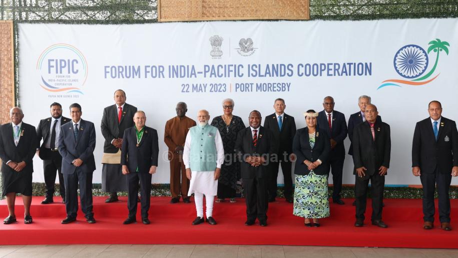 Tonga at Pacific Leaders meetings with U.S. and India | Matangi Tonga