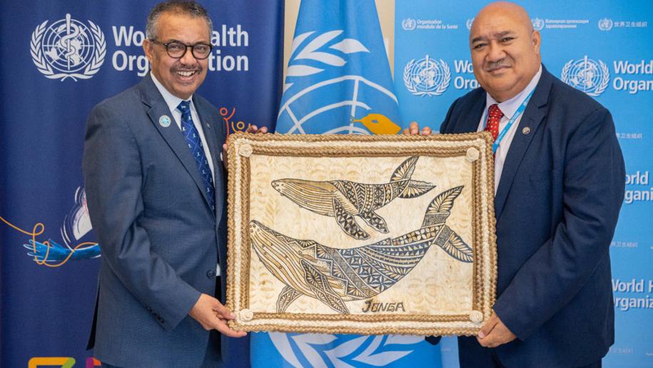 Tonga represented at 76th World Health Assembly | Matangi Tonga