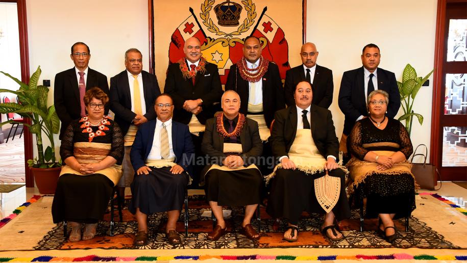 PM introduces new Cabinet members | Matangi Tonga