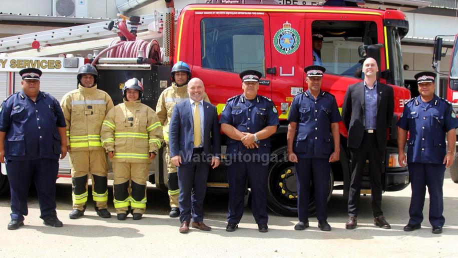New fire trucks and equipment for Tonga Fire & Emergency Service ...