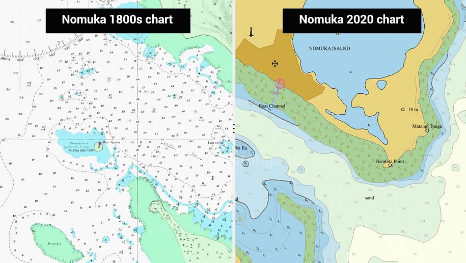 Tonga gets new navigational charts | Matangitonga