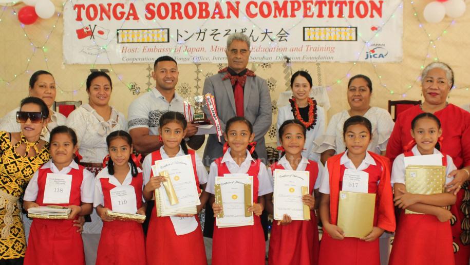 Lapaha wins soroban competition for Eastern District | Matangi Tonga