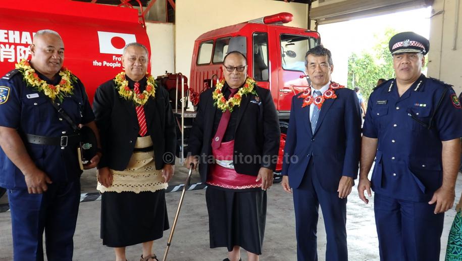 Water tanker for Tonga Fire and Emergency Services | Matangi Tonga