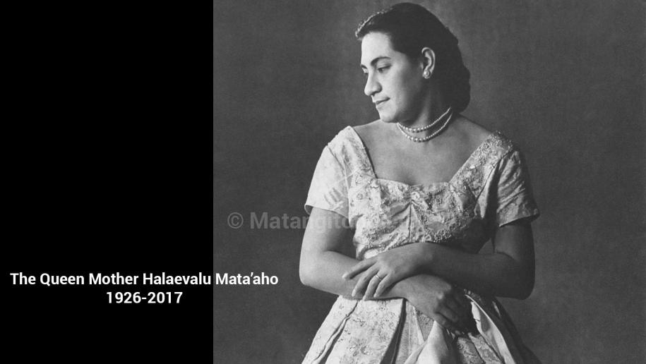 Tonga's Queen Mother Halaevalu Mata'aho passes away | Matangi Tonga
