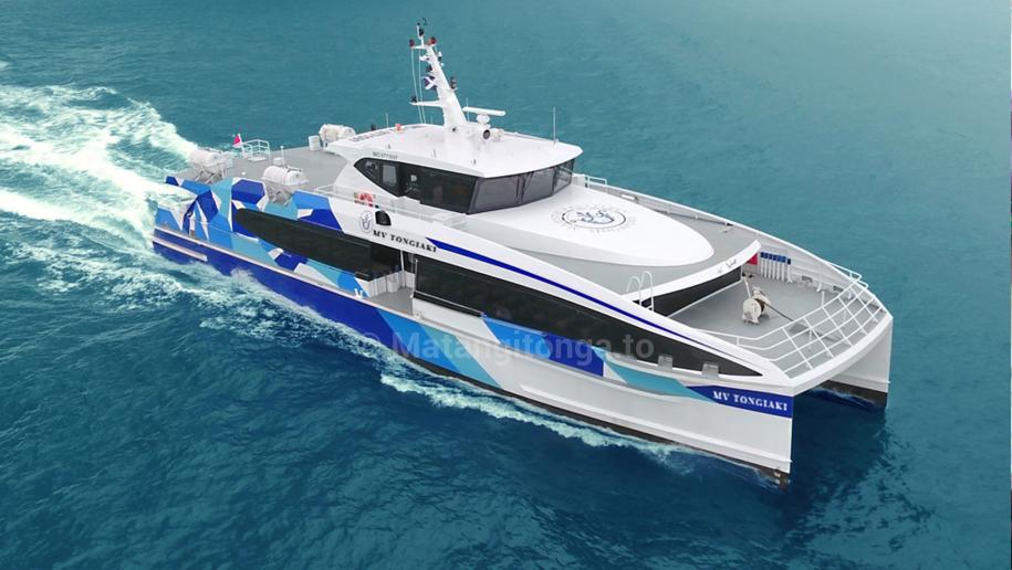 New fast catamaran ferry for outer islands | Matangi Tonga
