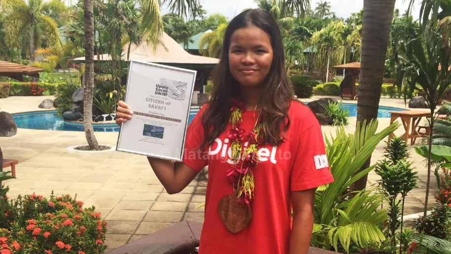 Tongan swimmer makes history in Samoa Ocean Swim | Matangi Tonga