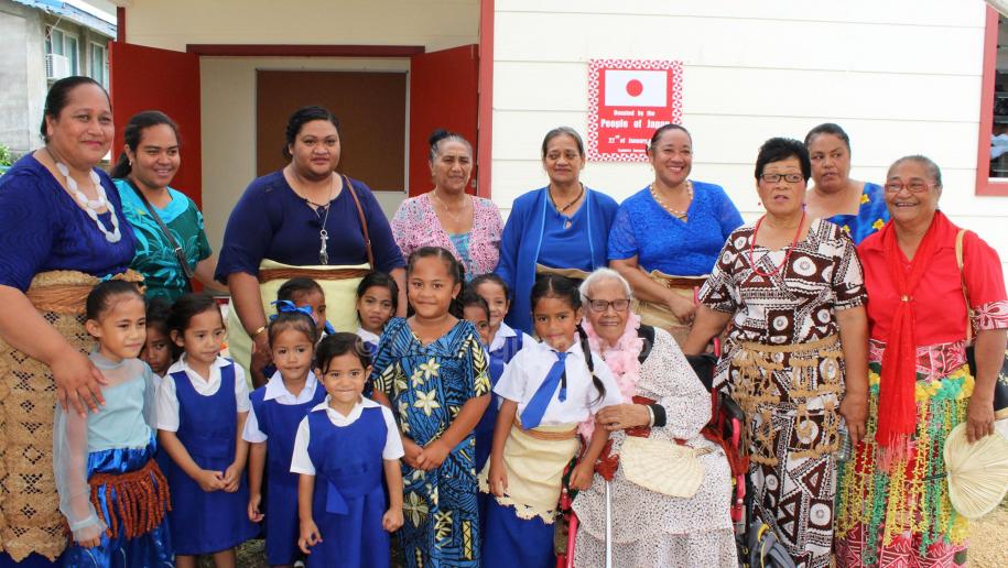 New building for Fasi kindy | Matangi Tonga