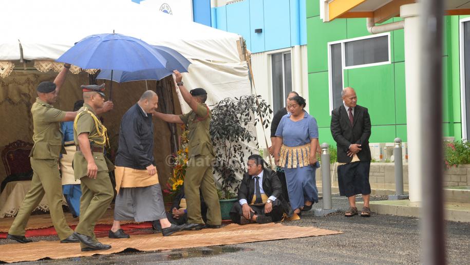 King opens new $9.1m complex for government utilities | Matangi Tonga