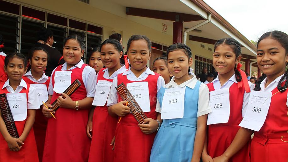 Soroban competition for 150 youngsters | Matangi Tonga