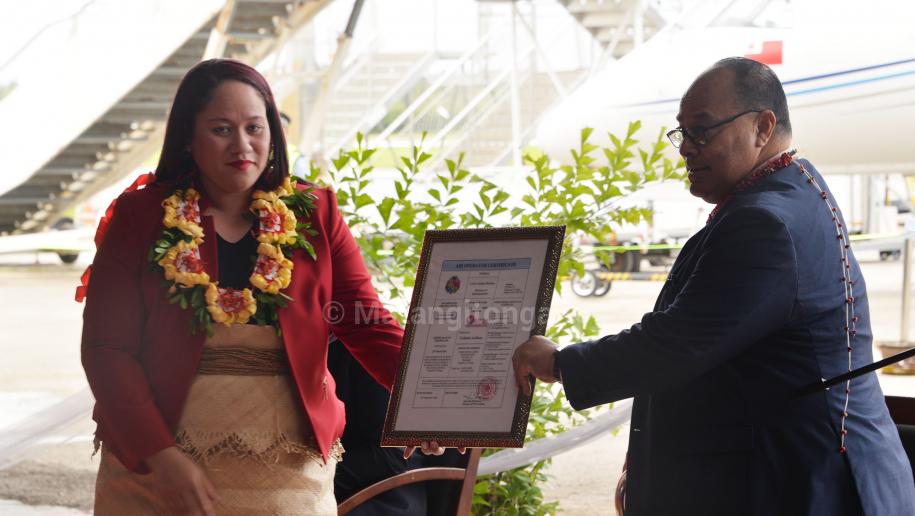 Government launches new domestic air service | Matangi Tonga