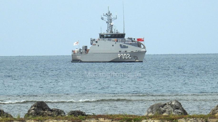 HMAF's new patrol boat and crew quarantine in harbour | Matangi Tonga