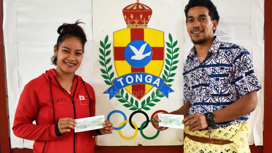 Athletes receive funding to prepare for Olympics | Matangi Tonga