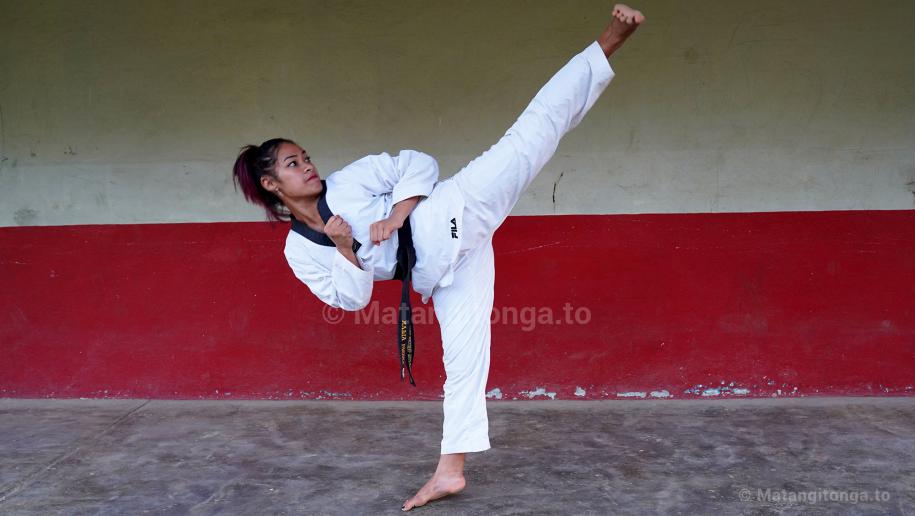 Malia Paseka, Tonga’s first female taekwondo Olympian | Matangi Tonga