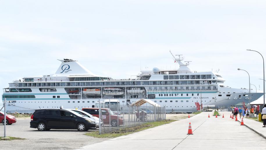 First cruise ship after Tonga border re-opening | Matangi Tonga