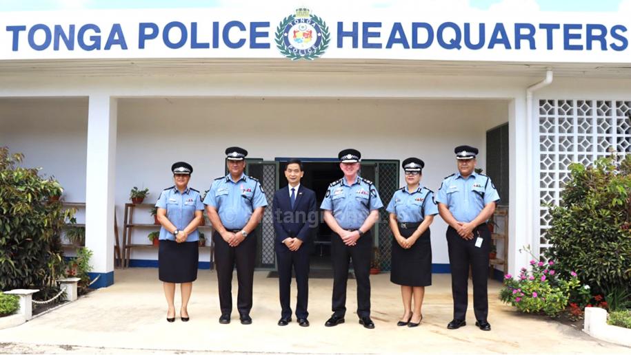 China donates $65,000 to upgrade Tonga Police workshop | Matangi Tonga
