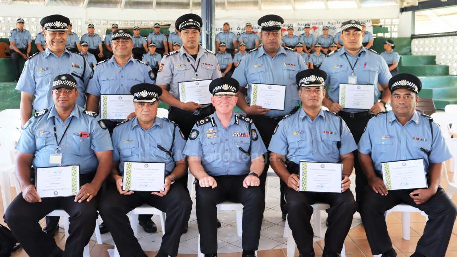 First Promotion Recognition Ceremony for Tonga Police achievers ...