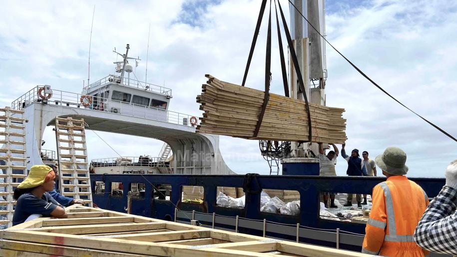Construction of houses in Fonoi island underway | Matangi Tonga