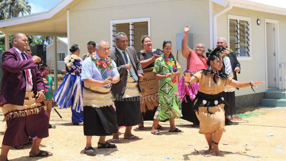 'Atata people re-settled in new units on Tongatapu | Matangi Tonga